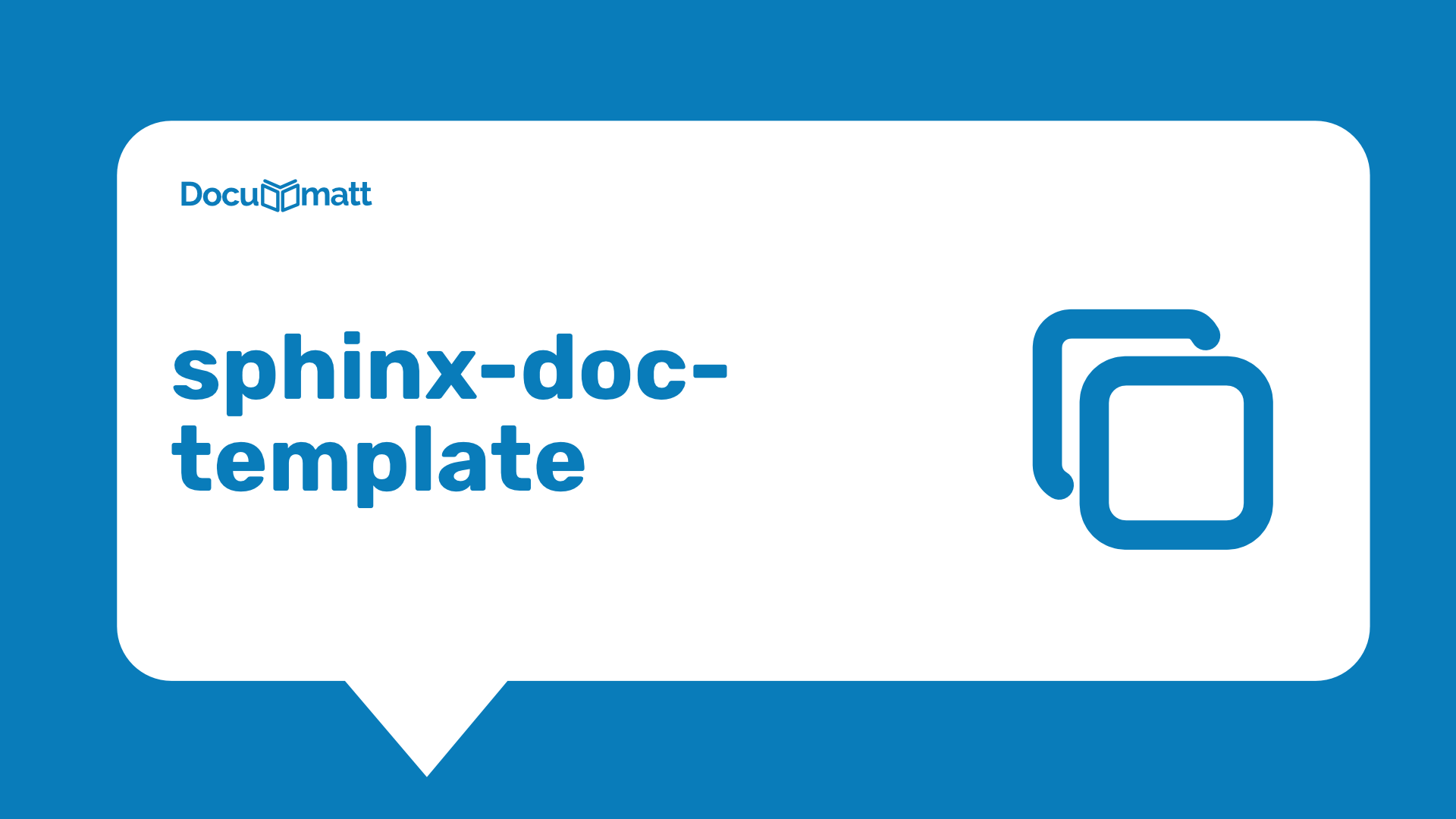 Sphinx Documentation Template — Sphinx Documentation Template