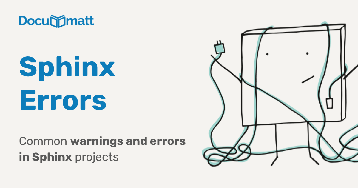Sphinx Error Inline Literal Start String Without End String — Sphinx Errors